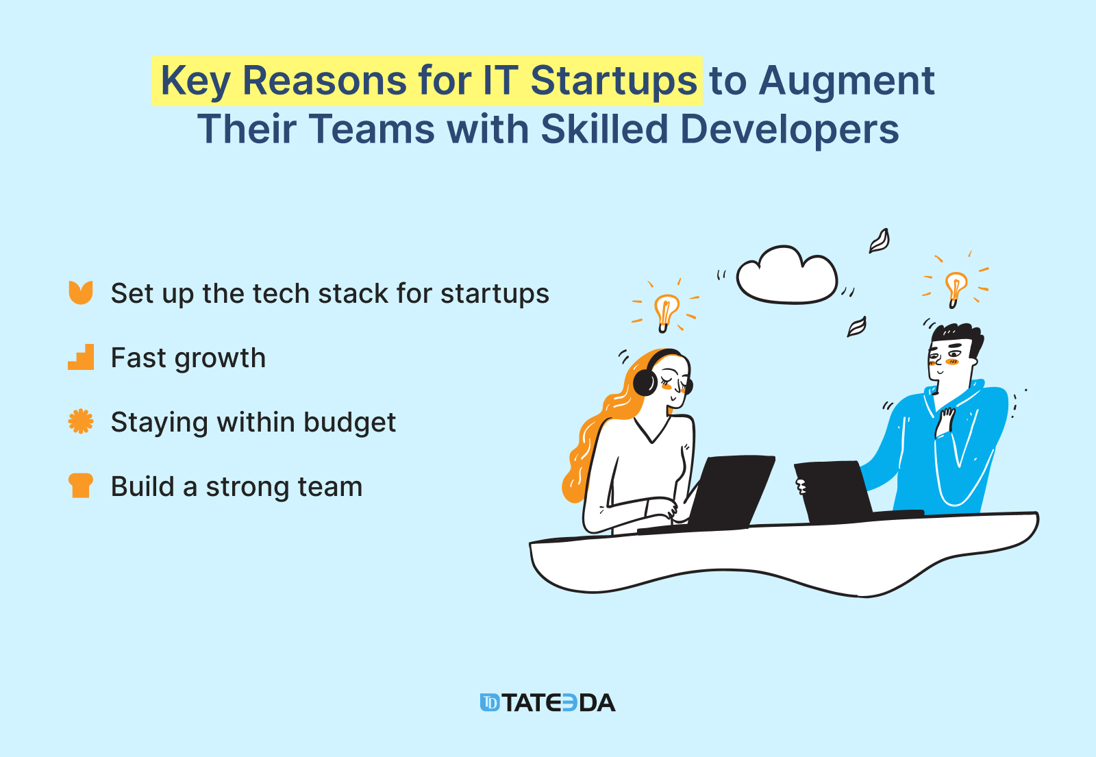 How to Hire Developers for a Startup in 2024 - Definitive Guide - TATEEDA | GLOBAL