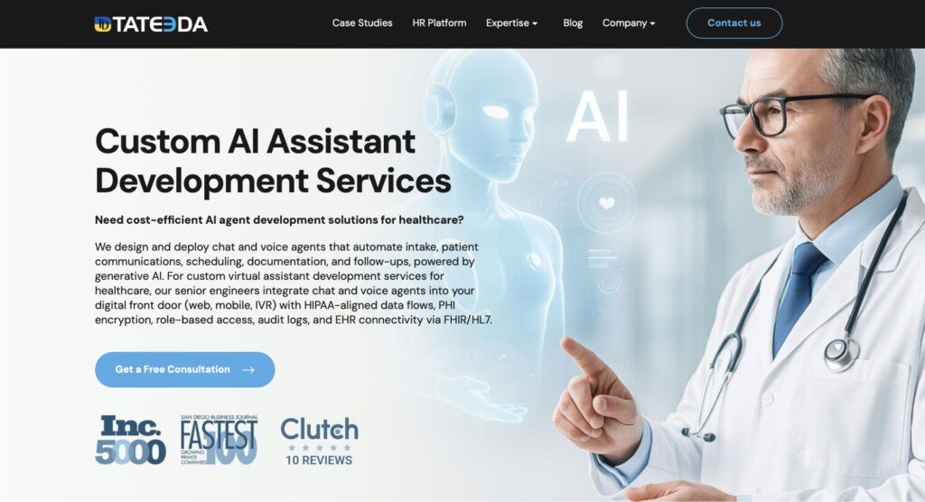 2026’s Top 10 AI Development Companies in San Diego (CA) - TATEEDA | GLOBAL